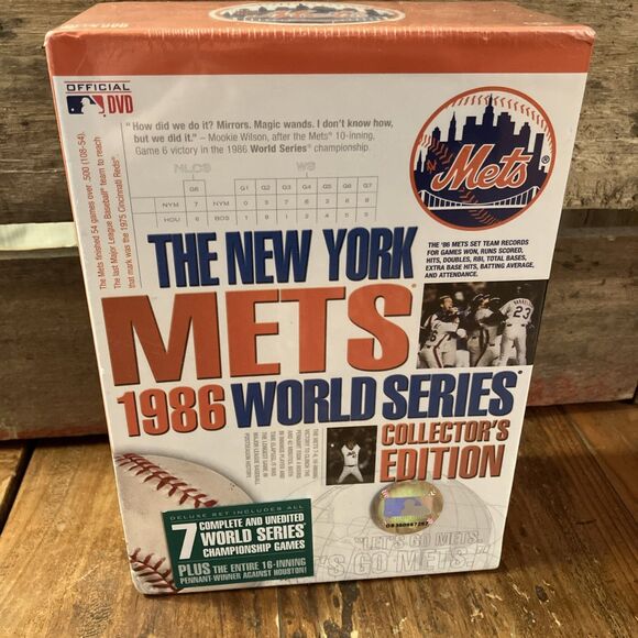 Media | New York Mets 1986 World Series Dvd Collectors Edition 9disc ...